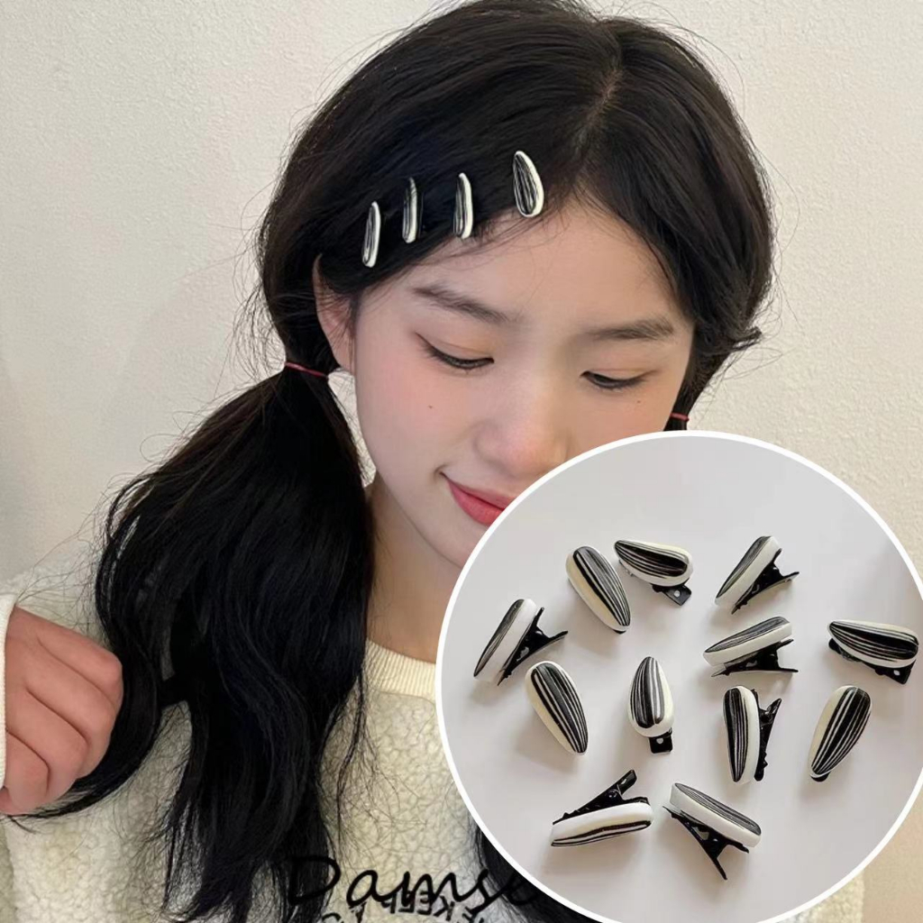 Simulation Fun Melon Seed Hair Clip Female Side Forehead Bangs Clip ...