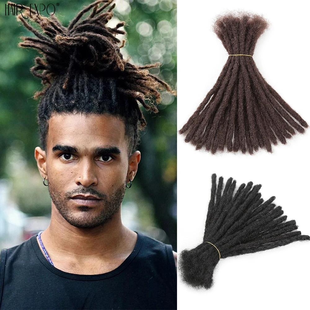 （10/ Strand）Handmade Men/Women Dreadlocks Crochet Knitting Hair ...