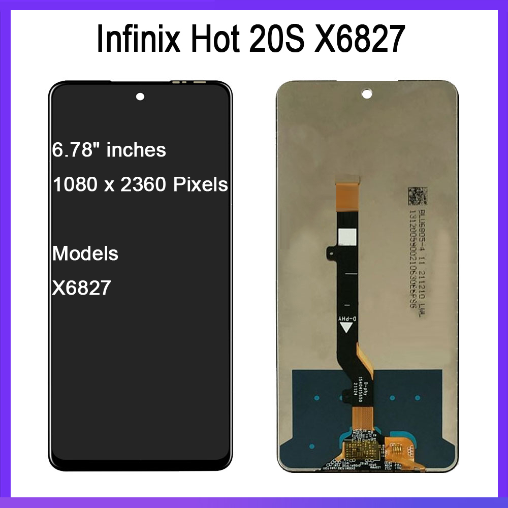 For Infinix Hot 20 Hot 20 5G Hot 20i Hot 20S Hot 20 Play LCD Display ...