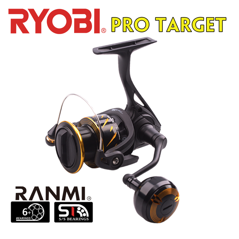New RYOBI RANMI PRO TARGET HP/HSX Spinning Reels Ball Bearings 6+1 Max ...