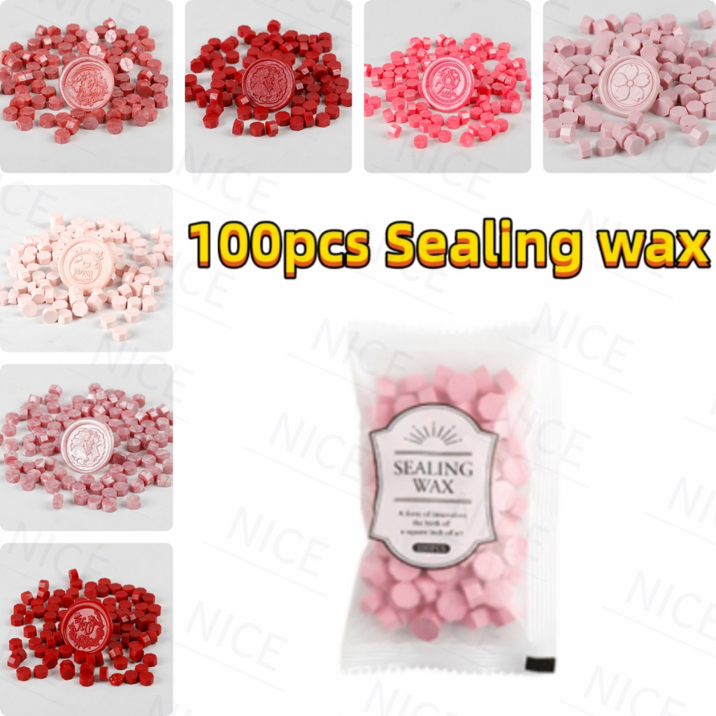 100pcs Vintage Sealing Wax Tablet Pill Beads for Envelope Wax Seal ...