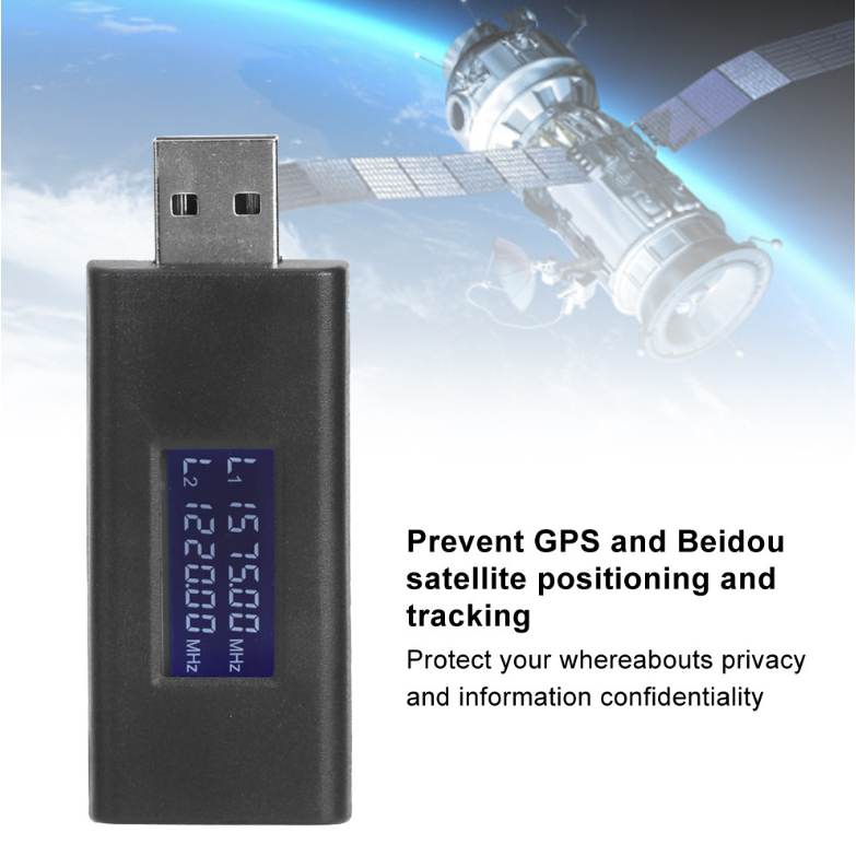 TLMS U Disk Type GPS L1 L2 Signal Jammer USB Interface Car Shielding ...