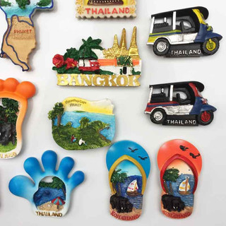 Thailand Tourist Fridge Magnets Pattaya Bangkok Chiang Mai Phuket ...