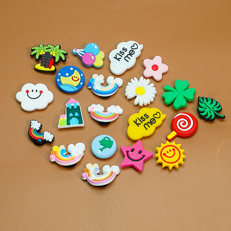 Ready Stock Croc Jibz Pins Colorfully SKY DIY Shoes Charm Button ...