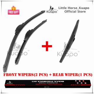 (Front+Rear 3pcs) Mitsubishi XPANDER Wiper Blade Set for 2015 to 2023 ...