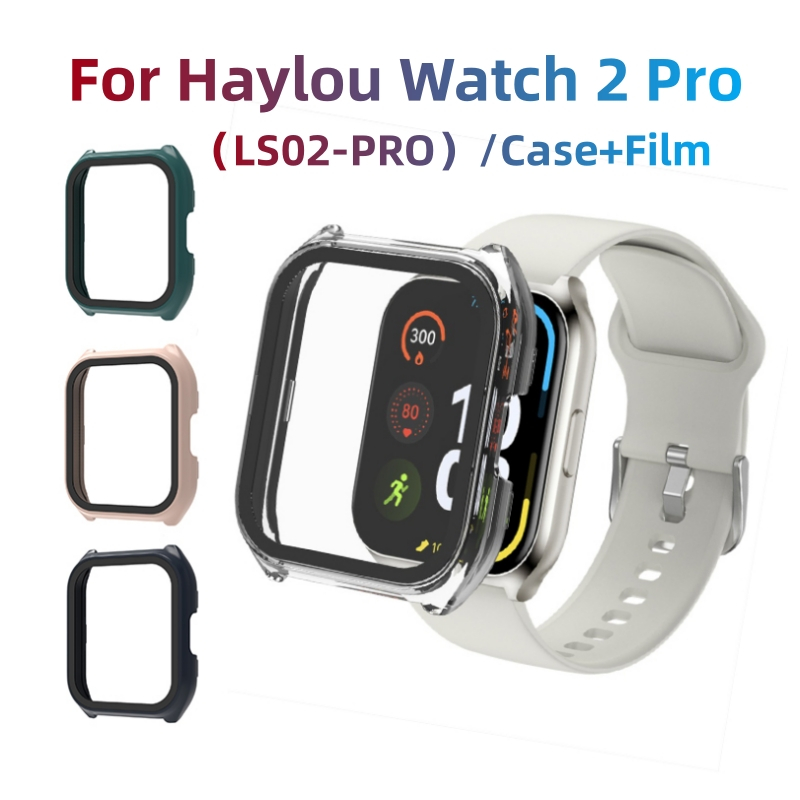 For Haylou Smartwatch 2 Pro/LS02-PRO Watch Case with Tempered Glass ...