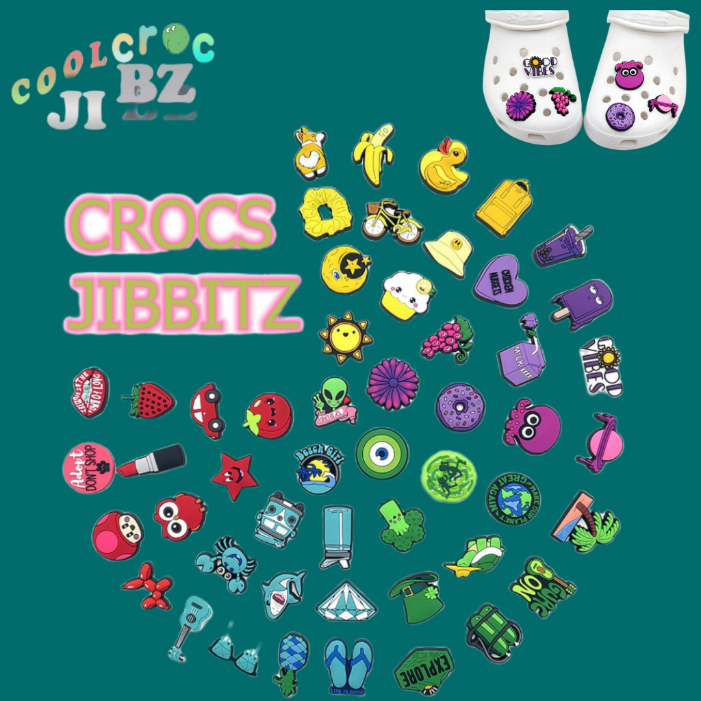 Lovely Cartoon Crocs Accessories Jibbitz for Crocs Shoe Charms Shoe ...
