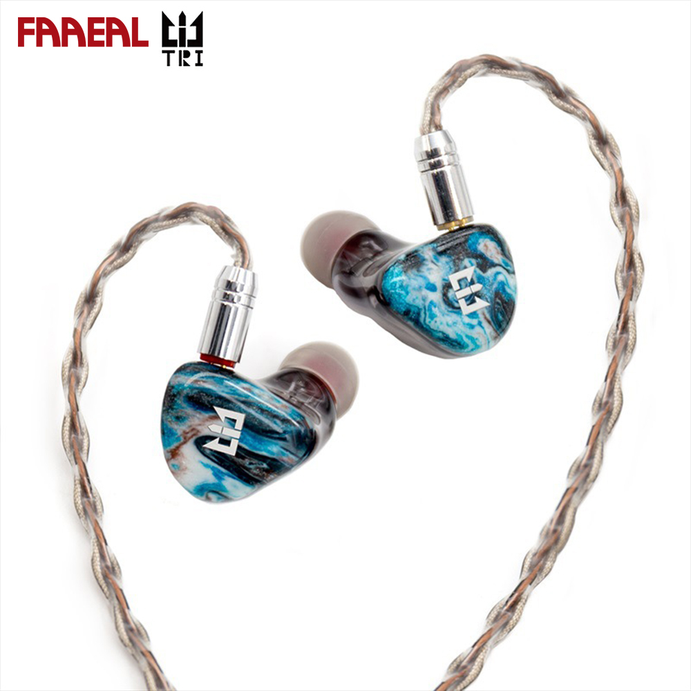 FAAEAL TRI Starshine Wired Earphone Denmark Sonion Dual Electrostatic+2 ...