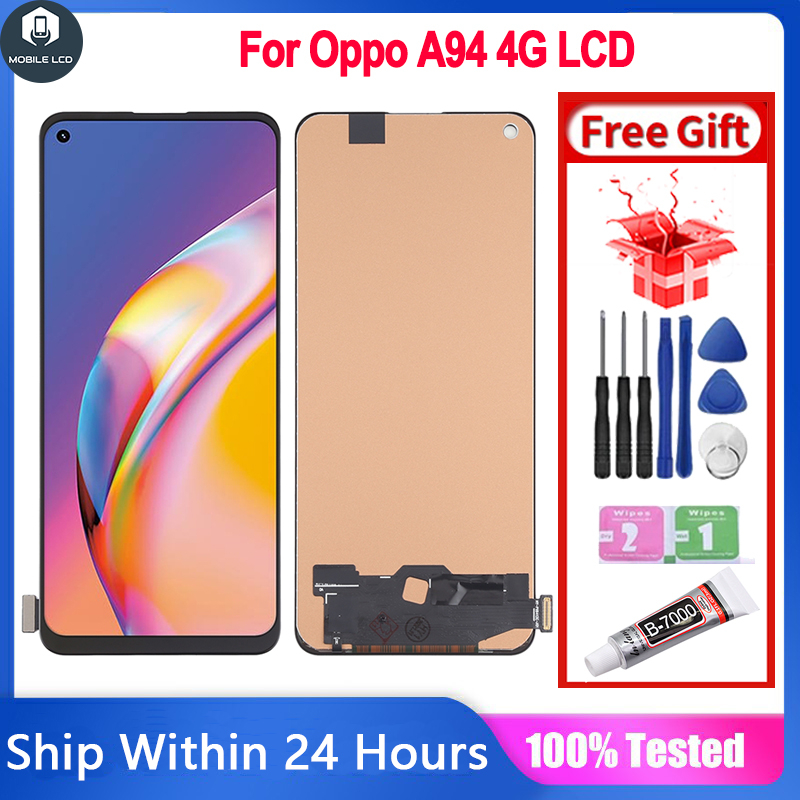 LCD Compatible For OPPO A94 4G/A94 5G/A74 4G/Reno7Z/Reno6Z/Reno4se/Reno5Z/Reno5F LCD Screen ...