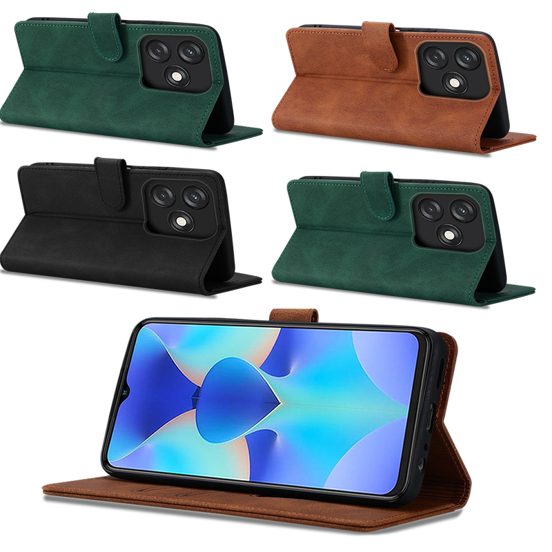 Flip Case Tecno Spark 10 4G Spark 10C New Wallet Pu Flip Cover Leather ...