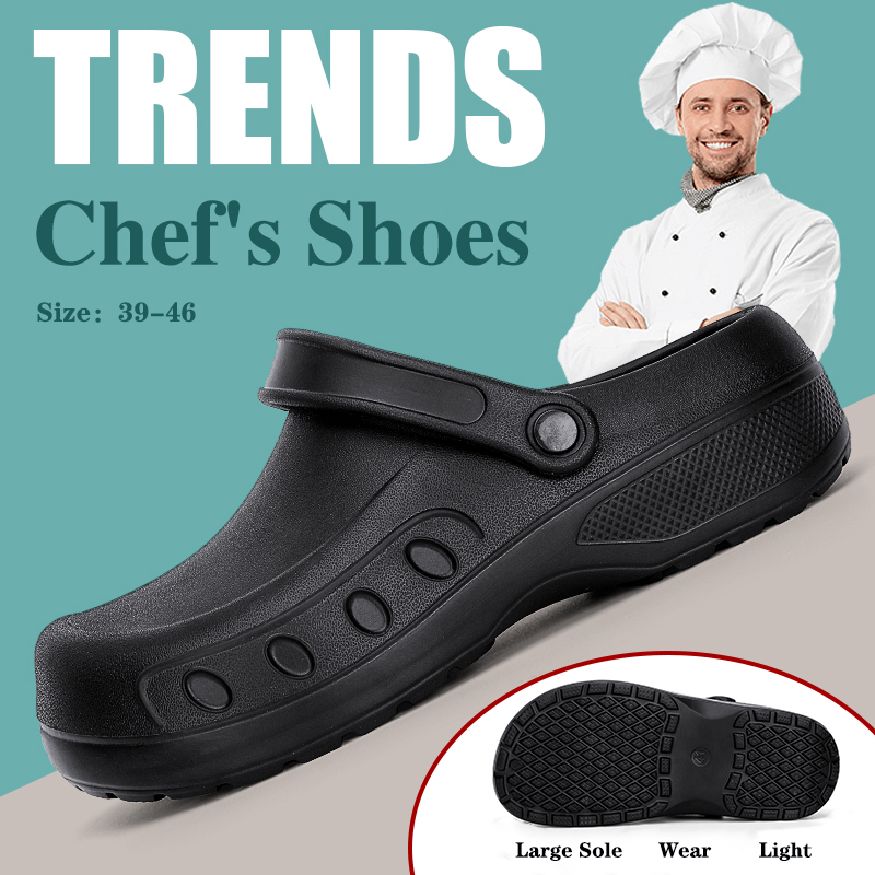 Kitchen Shoes Sandals Men Outdoor Shoes Chef Shoes Kitchen Sandals ...
