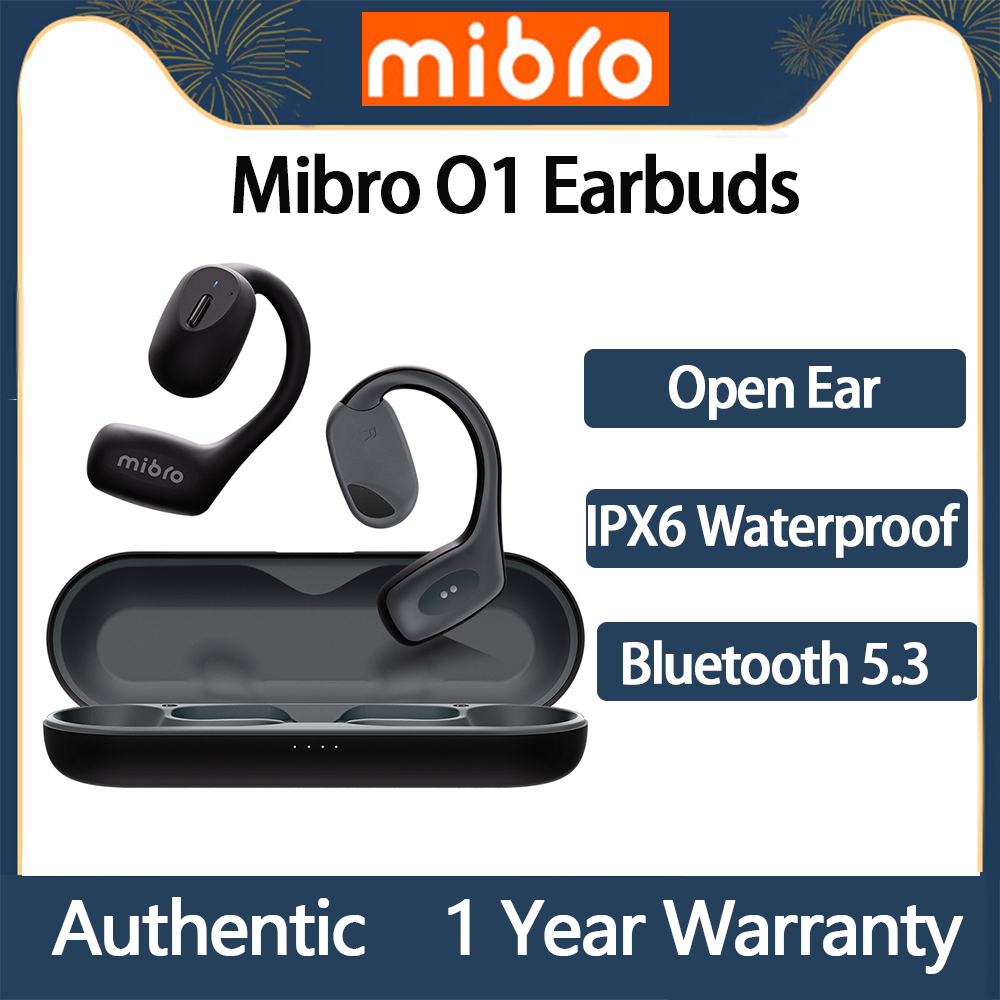 Original Mibro O1 TWS Open Ear Sport Earbuds Bluetooth 5.3 ENC HD Call ...