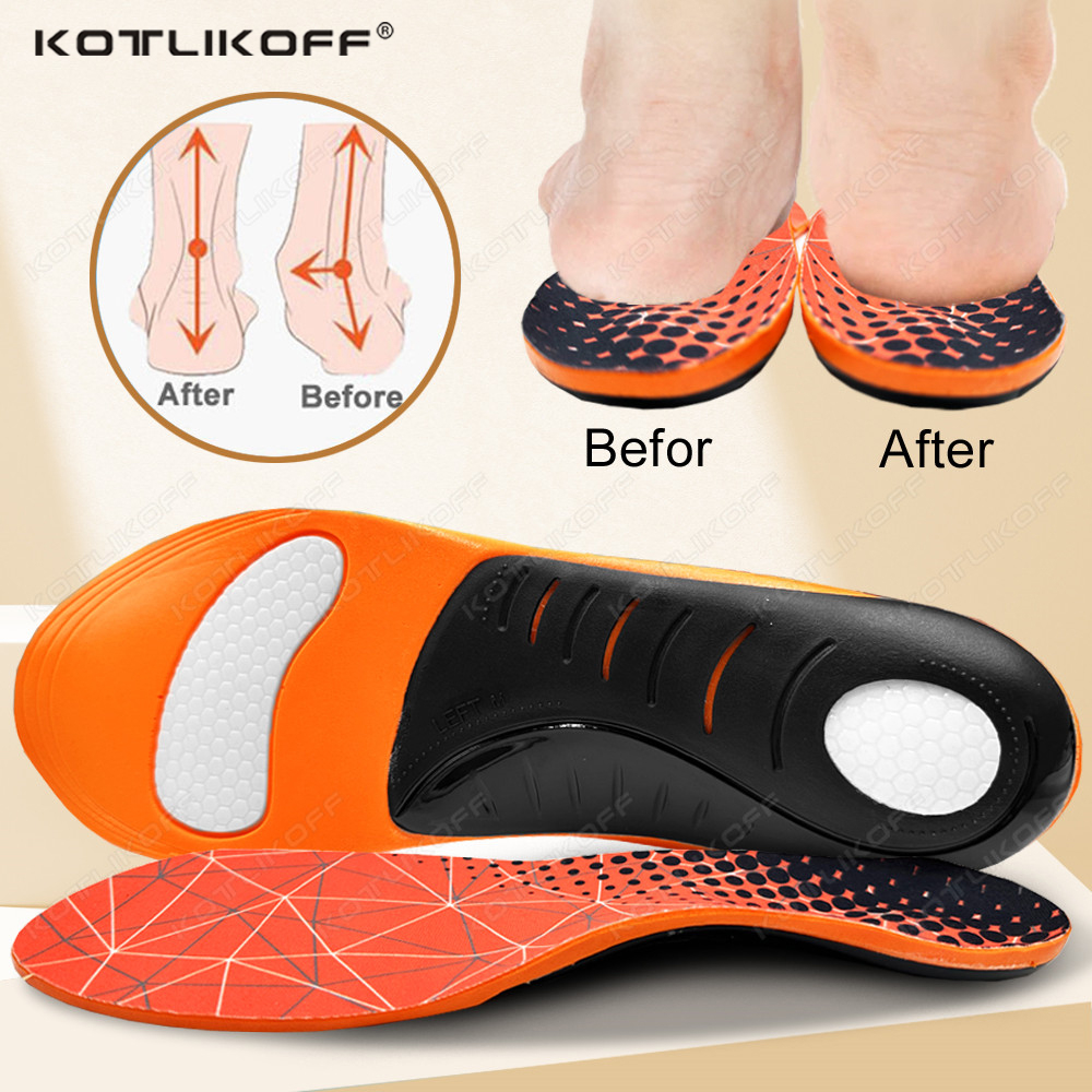 KOTLIKOFF Best Orthopedic Insoles For Shoes Severe Transverse Flat Feet ...
