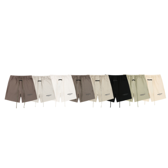 ESSENTIALS FOG Terry 3M Reflective Small Label Shorts | Shopee Philippines