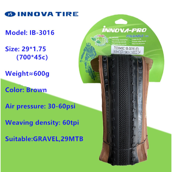INNOVA 700c*32C/35C/38C/40C Off-road gravel yellow edge ultra-light ...