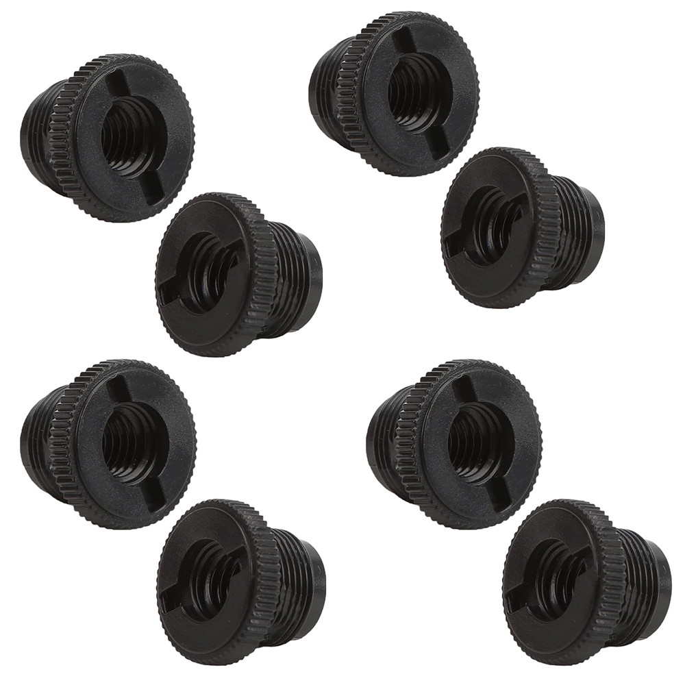 5/8" Male to 3/8" Female Screw Mic Stand Clip Adapter Microphone Holder ...