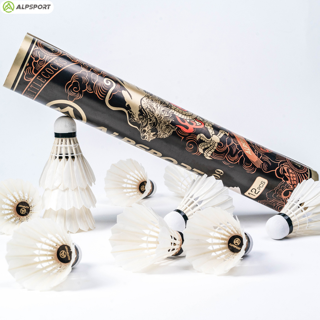 Alpsport 809 Tourney Classic Shuttlecock 100% Original Dimgray ...