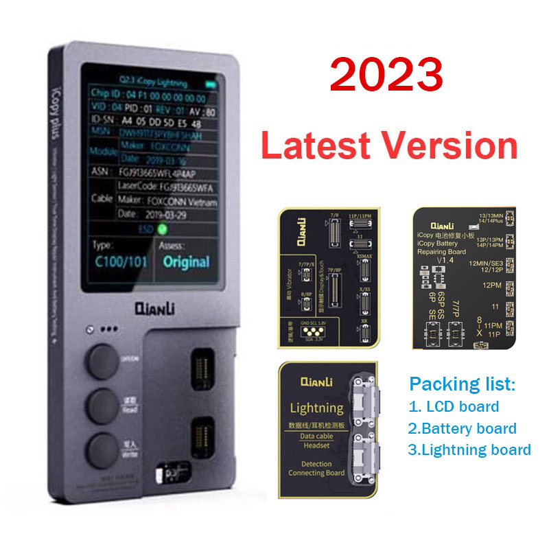 Qianli ICopy Plus 2.2 True Tone Repair Programmer for iP 7-15 Pro Max ...
