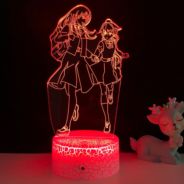 Anime Led Light Bloom Into You Night light for Bedroom Decor Manga ...