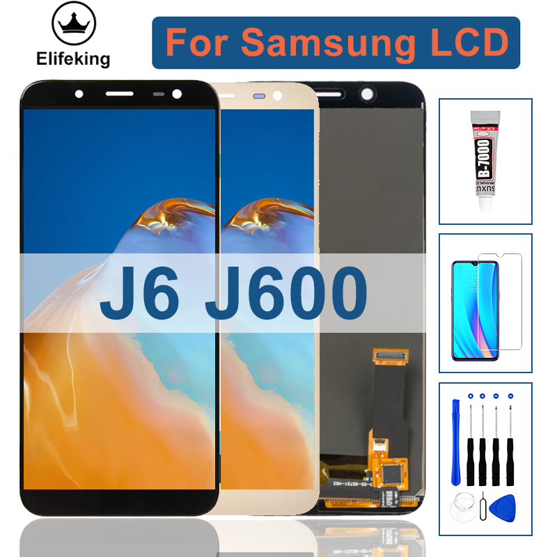 Screen For Samsung Galaxy J6 2018 J600 J600F J600Y SM-J600F/DS J600G LCD Display Touch Screen ...