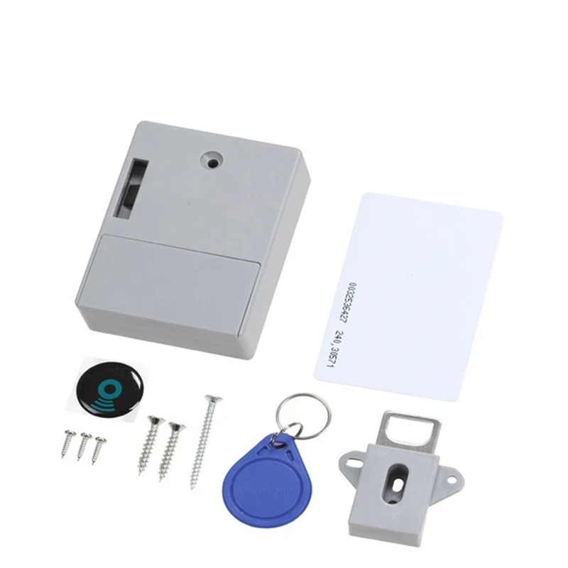 Mini Intelligent electric induction door lock operation RFID cabinet ...