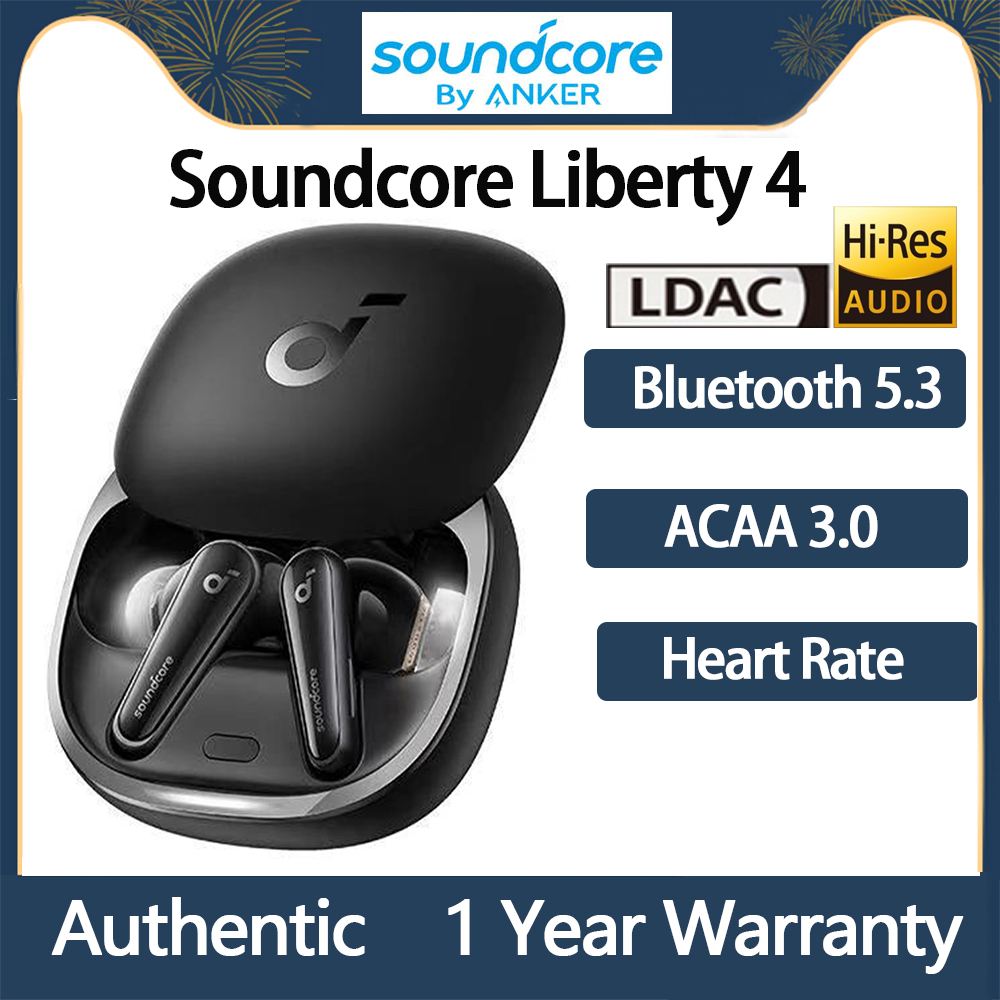 Original Anker Soundcore Liberty 4 TWS Active Noise Cancelling ...