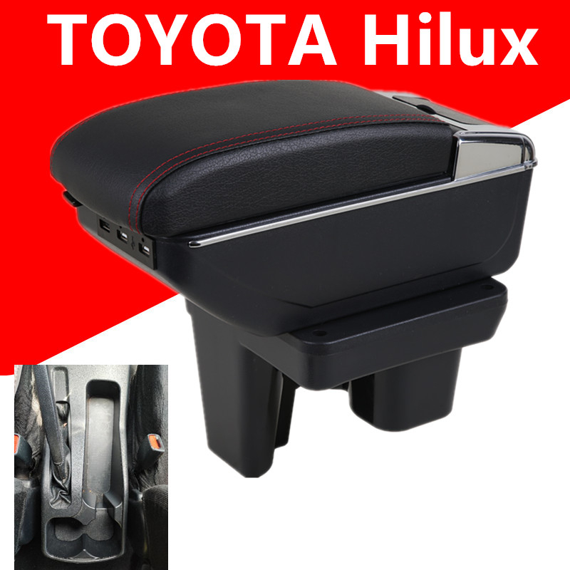 Toyota Hilux armrest box 2014--2022 HILUX Center Console Armrest Box ...