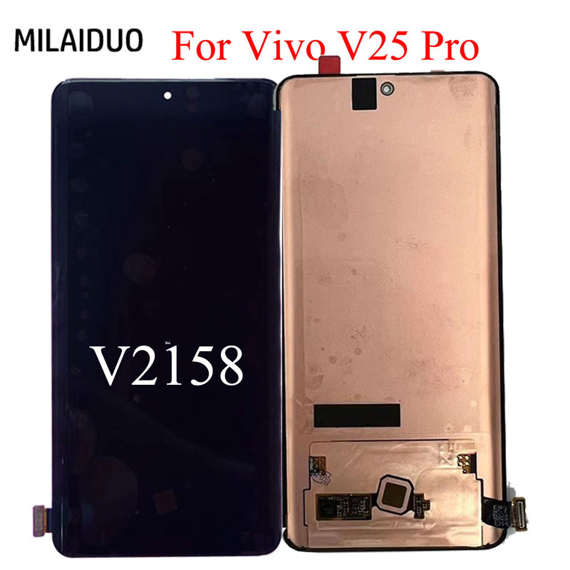 6.56" Original AMOLED / TFT LCD For Vivo V25 Pro V2158 LCD Display ...