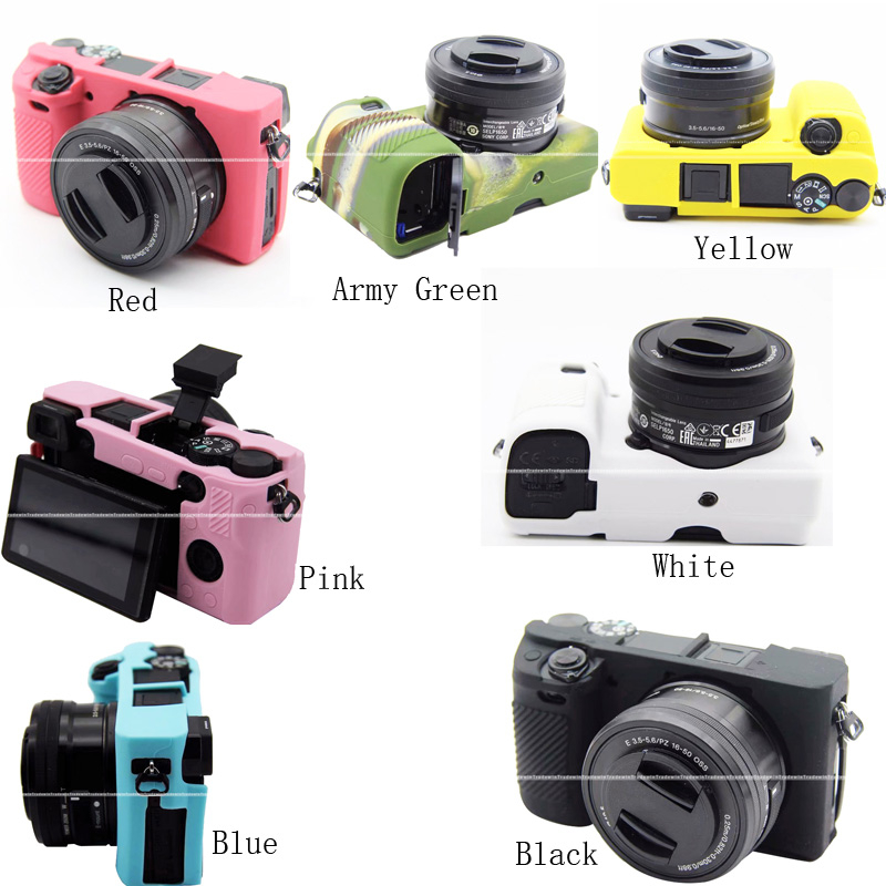 Sony A6000 A6100 A6300 A6400 Soft Silicone Rubber Camera Body Case For ...