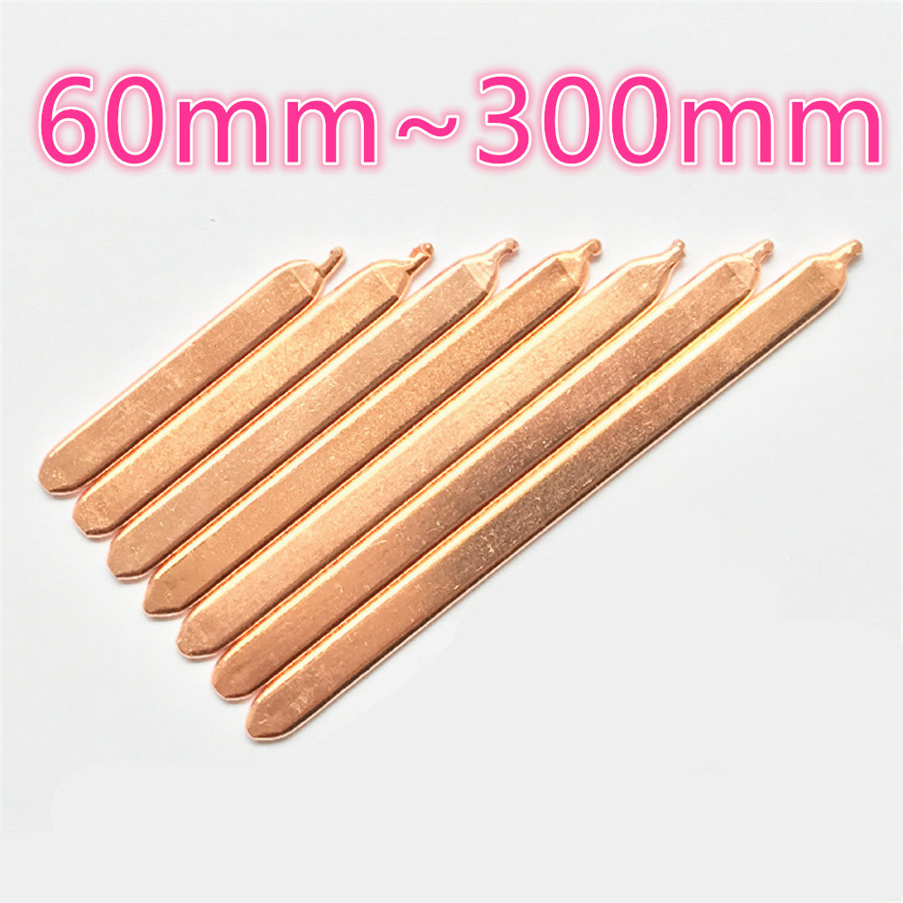 60mm-300mm Length 8mm Width Pure Copper CPU GPU RAM Heatpipe Tube ...