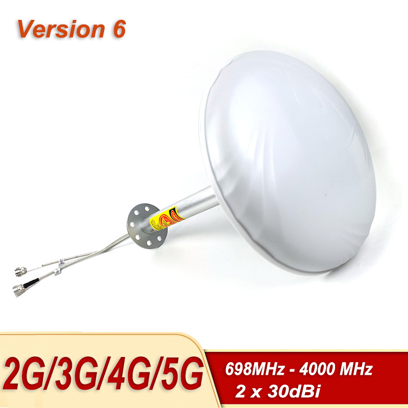 700-3800mhz 2x30dbi 5G 4G Wifi Outdoor Antenna Parabolic Antenna and ...