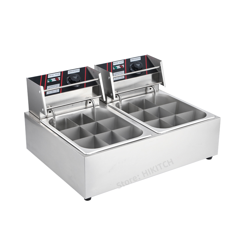 Commercial electric oden boiler 2 tanks 18 grids kanto daki maker 20 ...