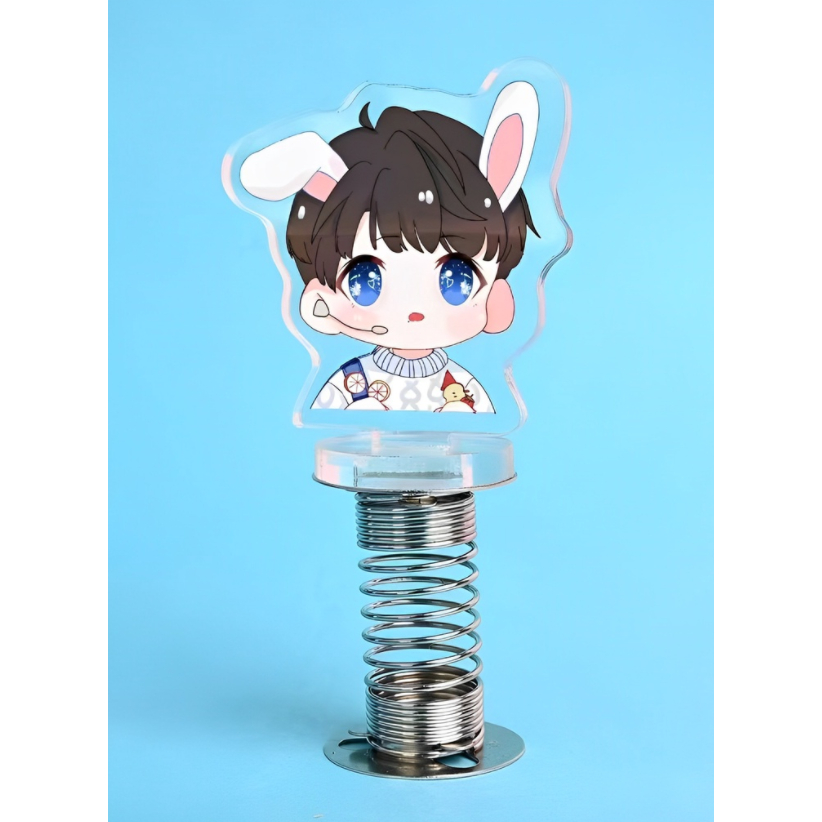 【Custom】Acrylic Keychain Standee stand Keyring key chain string Badges ...