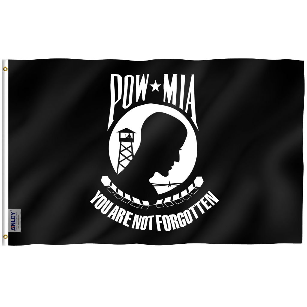 Anley 3x5 feet POW MIA Flag - You are Not Forgotten Prisoner of War ...