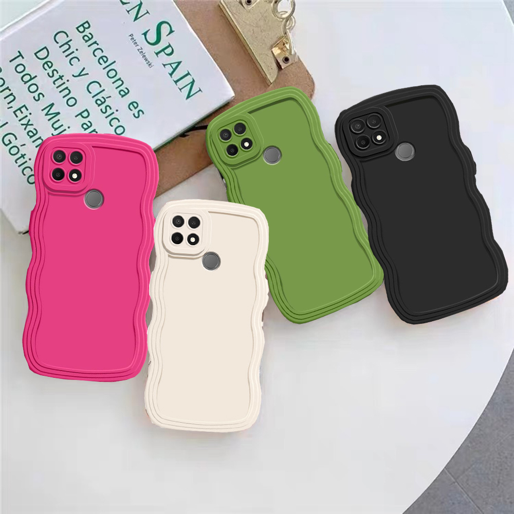 Realme C21Y C25Y C11 2020 C12 C15 C25 C25s A15 A15s Wave Bumper Slim ...