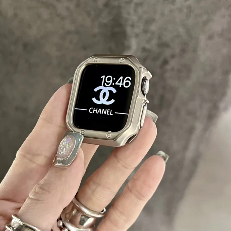 Starlight color Case for Apple Watch Cases Series 7 8 6 5 4 3 se 41mm ...