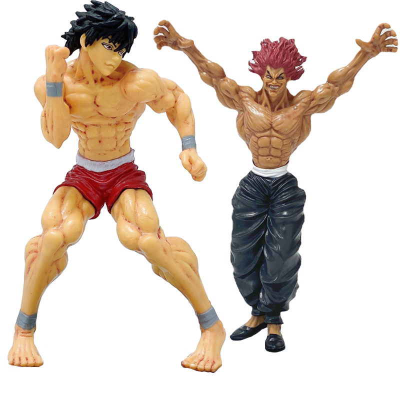 Hanma Baki Anime Action Figures Jack Hanma Yujirō Hanayama Kaoru Japan ...
