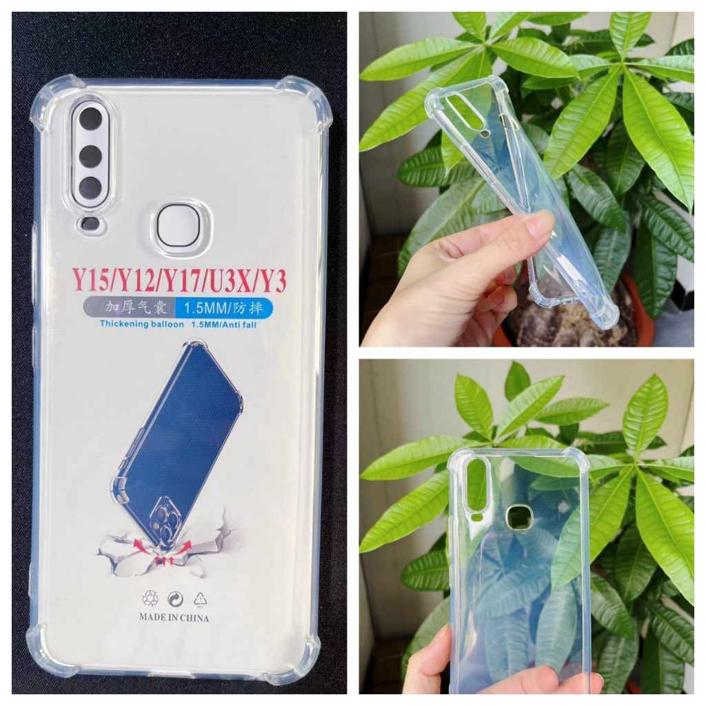 Shockproof Soft Transparent Case Vivo Y02T Y02 Y35 Y16 Y22S Y21T V25 5G V25e Y02S Y15S Y01 Y11 ...