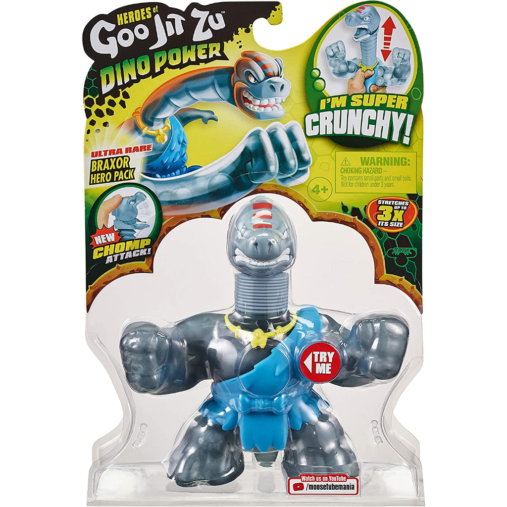 Heroes of Goo Jit Zu Dino Power, Action Figure - Braxor The ...
