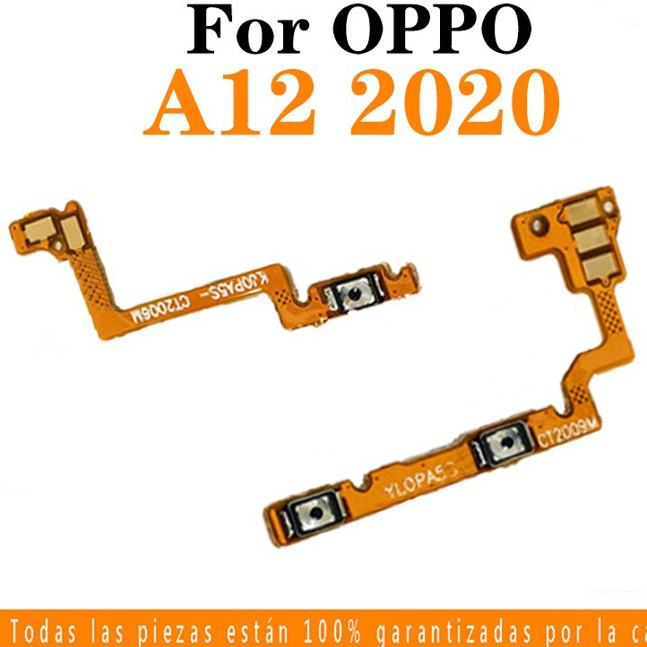 For Oppo A12 2020 Flex Cable Volume Power On/off Button Switch Flex ...