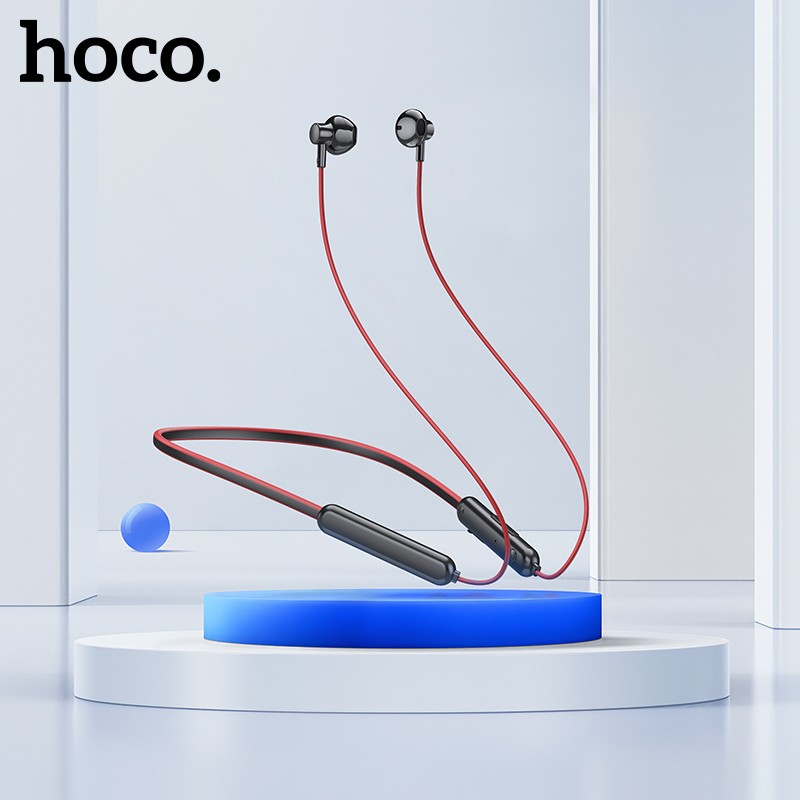 HOCO ES67 Sport Bluetooth Earphone Hanging Neck Bluetooth 5.2 Wireless ...