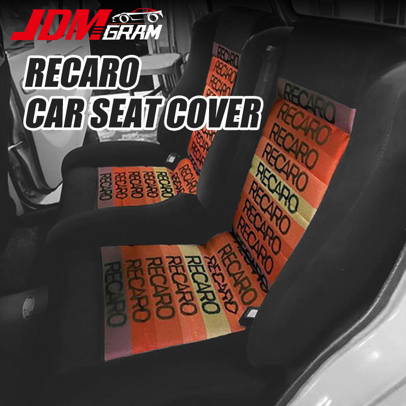 JDMGRAM RECARO Car Seat Cover Cloth 100X160cm Universal Auto Cover ...