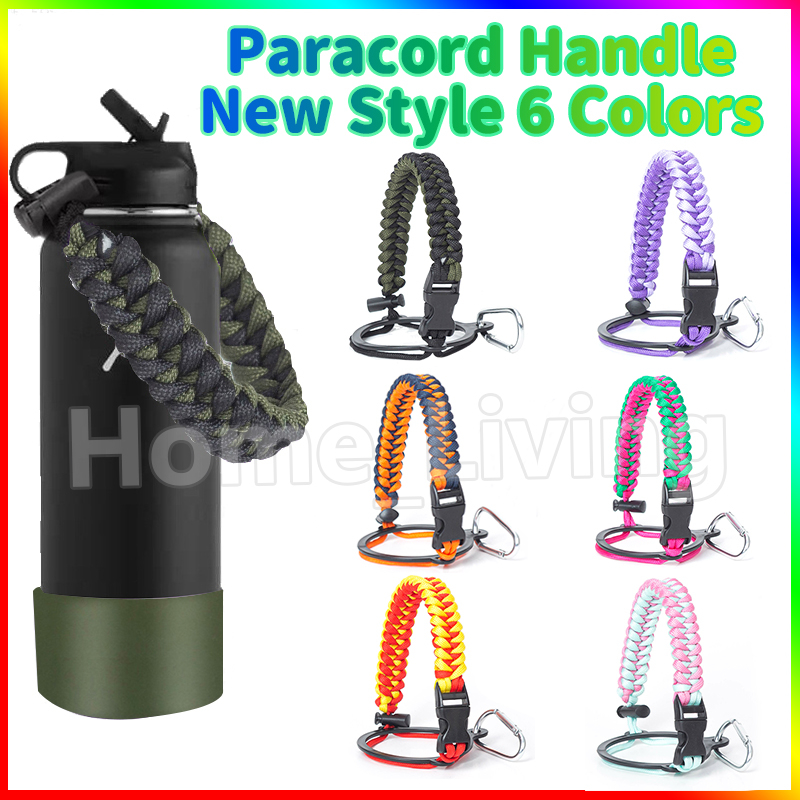 12oz 18oz 22oz 24oz 32oz 40oz Aquaflask Accessories Water Bottle Paracord Handle Silicone Boot