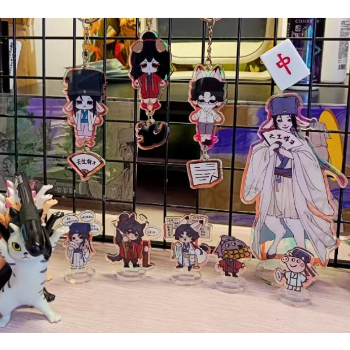 【customize】Custom Acrylic Keychain Keyring Standee Badges Pin Custom ...