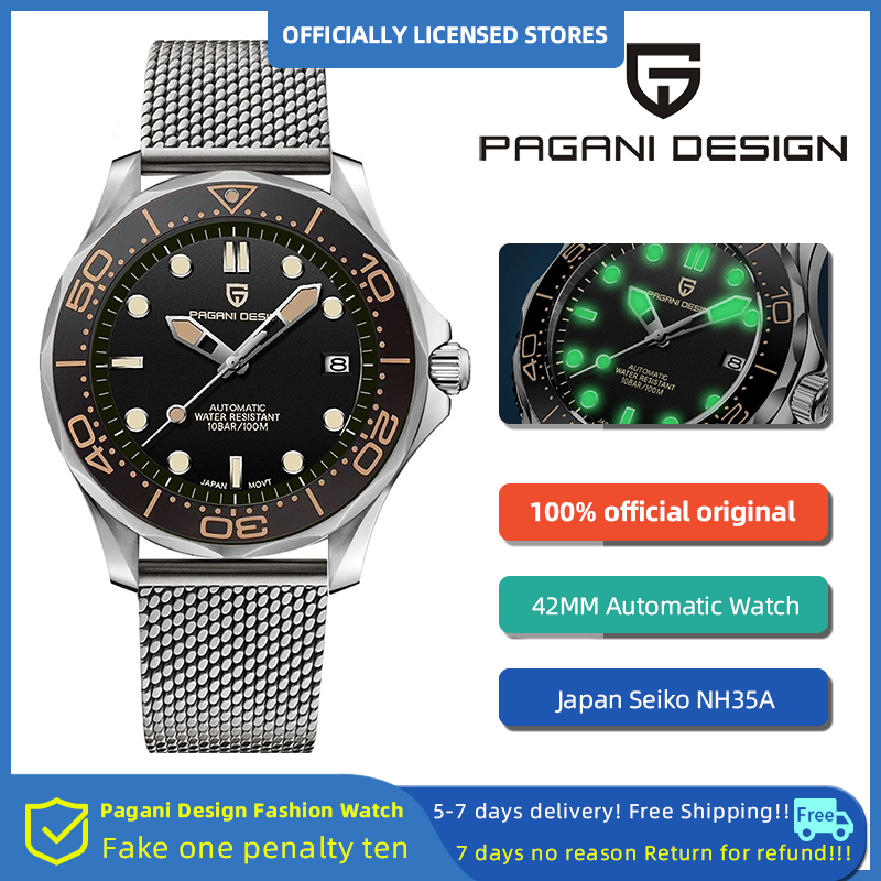 [100% original] Pagani Design 007 automatic watch for men Japan Seiko ...