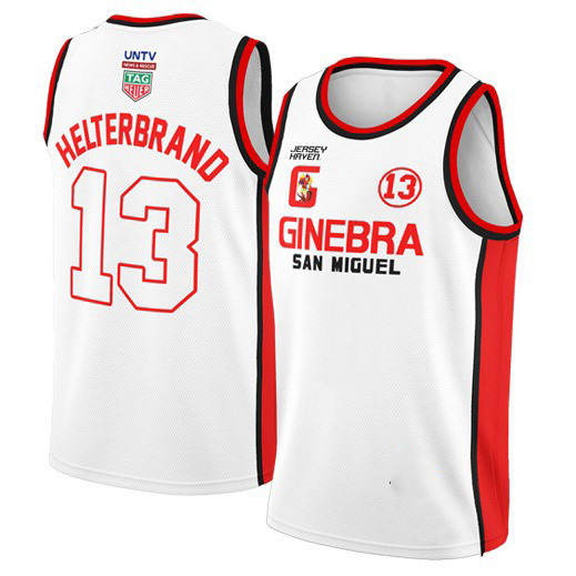 PBA Retro Ginebra San Miguel Replica Jersey UNTV Return of the Rivals ...