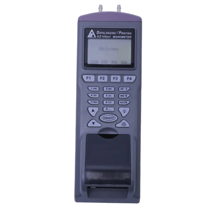 AZ9831 Manometer Differential Pressure Tester Meter Datalogger with ...