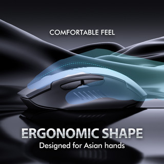 Inphic A1 Wireless Mouse Bluetooth+2.4G tri-mode Rechargeable ...