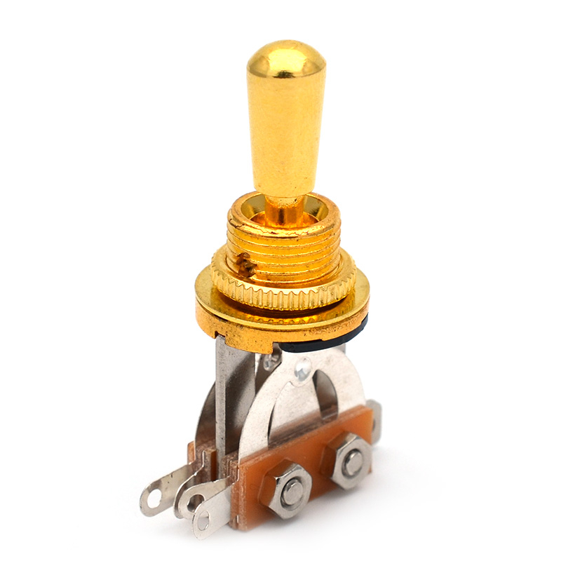 Metal Knob 3 Way Electric Guitar Pickup Toggle Switch Selector Toggle ...