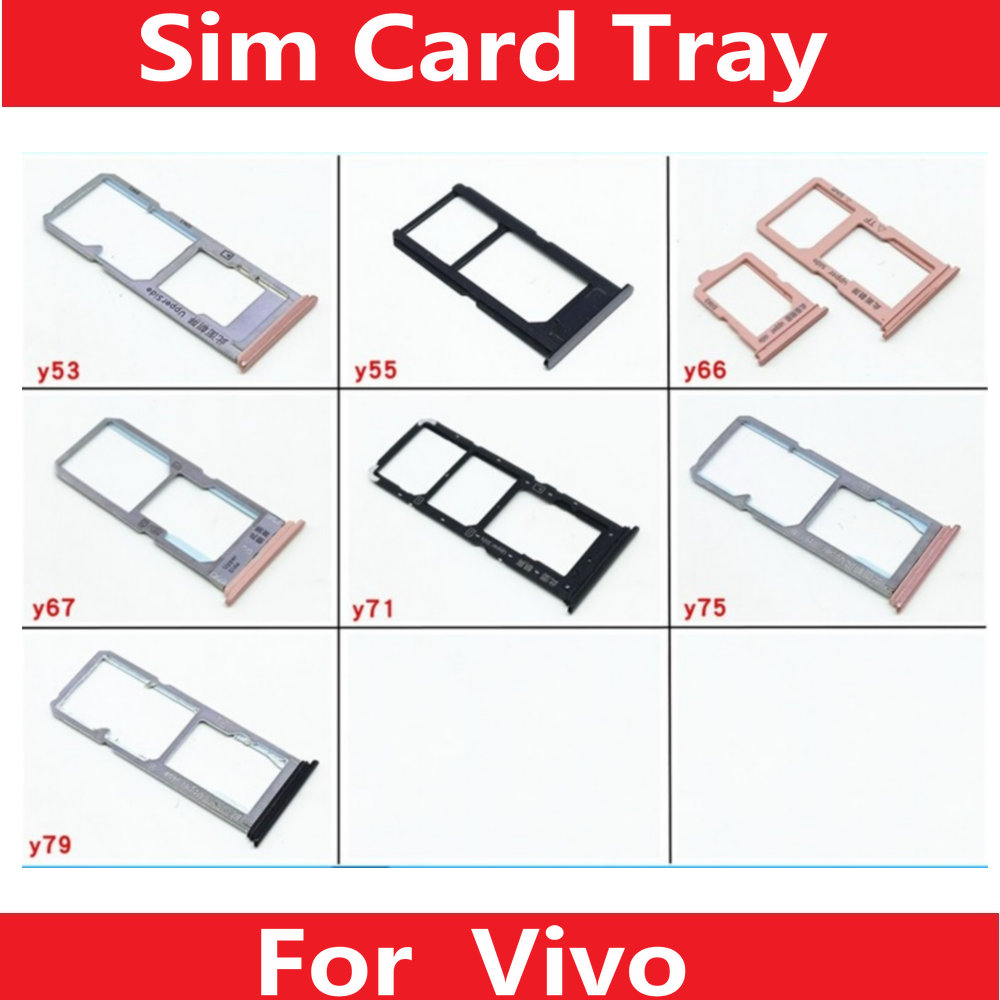 Sim card tray For Vivo Y53 Y55 Y55L Y55A Y66 Y67 Y71 Y75 Y79 | Shopee ...